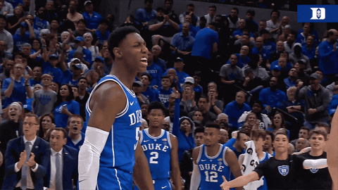 Lets Go Chest Bump GIF by Duke Men's Basketball - Find & Share on GIPHY