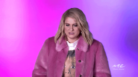 Meghan Trainor Wtf GIF by Music Choice - Find & Share on GIPHY