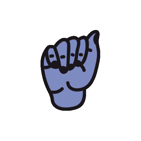 Sign Language Sticker by Tim Colmant for iOS & Android | GIPHY
