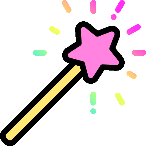 Pink Magic Sticker by Matt Crump for iOS & Android | GIPHY