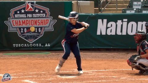 National Pro Fastpitch Softball GIF by USSSA Pride - Find & Share on GIPHY