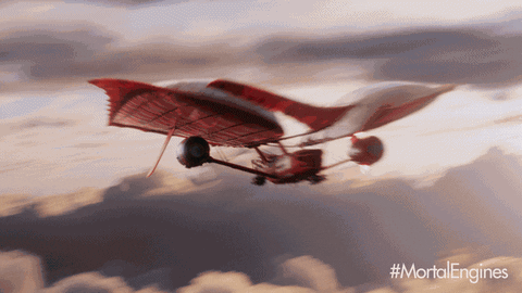 Flying London GIF by Mortal Engines Movie - Find & Share on GIPHY