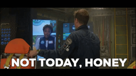 Honey Not Today GIF by Alpha - Find & Share on GIPHY