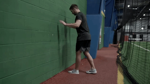 Knee To Wall Ankle Mobilization GIF by Hockey Training - Find & Share ...