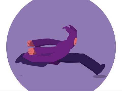 Animation Run Away GIF by Rory - Find & Share on GIPHY