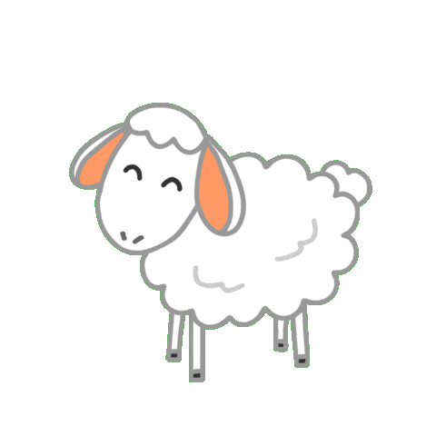 Aww Sheep Sticker by dieselraptor for iOS & Android | GIPHY