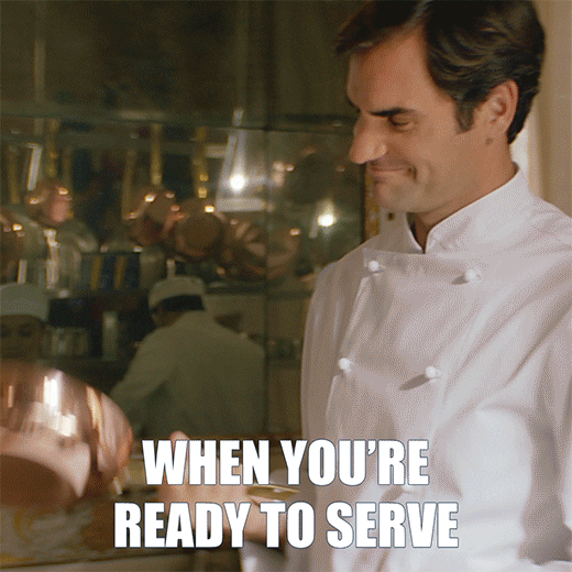 Roger Federer Smile GIF by Barilla - Find & Share on GIPHY