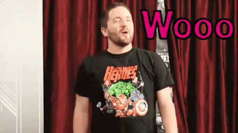 Schmoedown Woo Hoo GIF by Collider - Find & Share on GIPHY