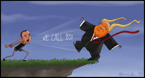 Finish him.. [OC] : r/PoliticalHumor