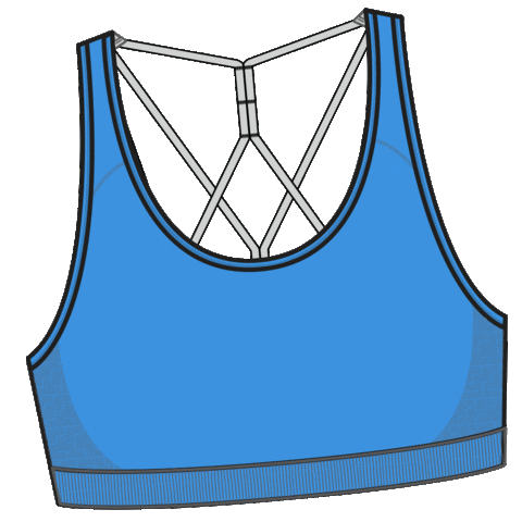 Workout Bra Sticker by Fabletics for iOS & Android | GIPHY