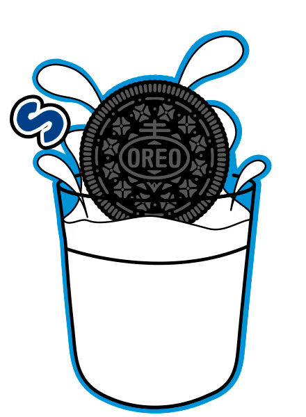 Hungry Dunk Sticker by Oreo for iOS & Android | GIPHY