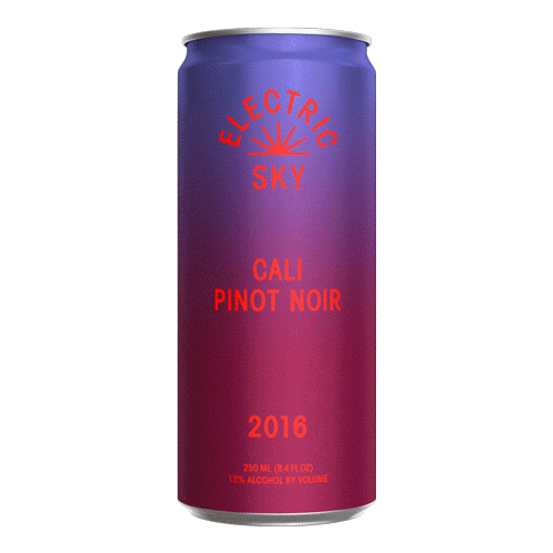 Pinot Noir Drinking Sticker by Electric Sky Wine for iOS & Android | GIPHY