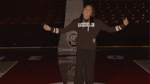 Dawn Staley Dance GIF by gamecocksonline - Find & Share on GIPHY