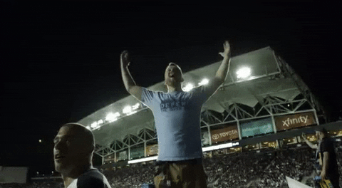 Fans Cheering GIF by Philadelphia Union - Find & Share on GIPHY