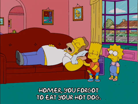 Homer Simpson Sleeping GIF - Find & Share on GIPHY