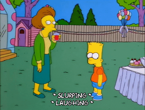 Bart Simpson Laughing GIF - Find & Share on GIPHY