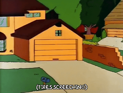 Jumping Episode 16 GIF by The Simpsons - Find & Share on GIPHY