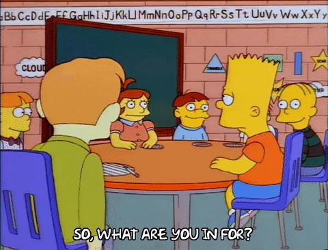 Bart Simpson School GIF - Find & Share on GIPHY