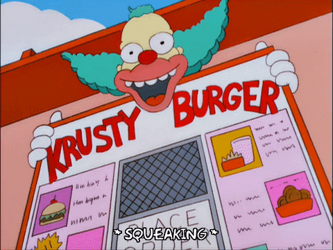Drive Thru Krusty Burger GIF - Find & Share on GIPHY