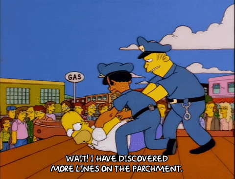 Homer Simpson Reading GIF - Find & Share on GIPHY