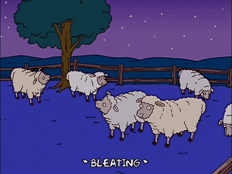 Episode 11 Sheep GIF by The Simpsons - Find & Share on GIPHY