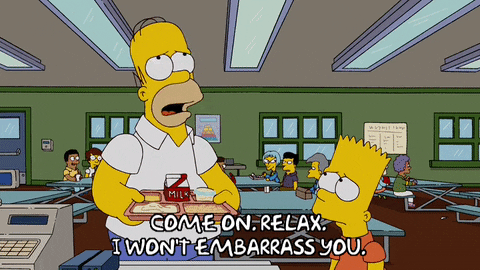 Scared Homer Simpson GIF - Find & Share on GIPHY