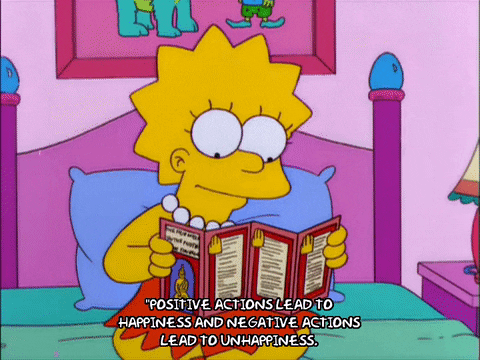Happy Lisa Simpson GIF - Find & Share on GIPHY