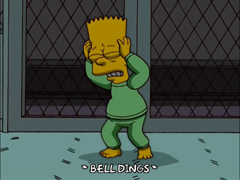 Scared Bart Simpson GIF - Find & Share on GIPHY