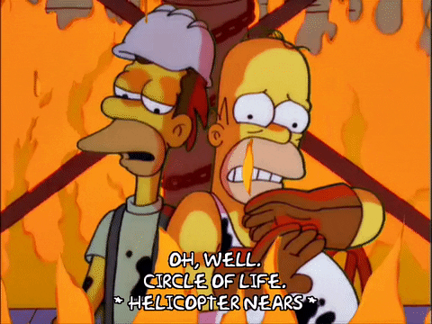 Dying Homer Simpson GIF - Find & Share on GIPHY