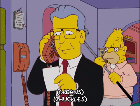 Episode 16 Violence GIF by The Simpsons - Find & Share on GIPHY