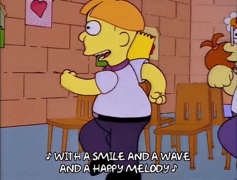 Bart Simpson Singing GIF - Find & Share on GIPHY