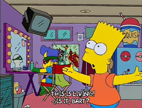 Bart Simpson Television GIF - Find & Share on GIPHY