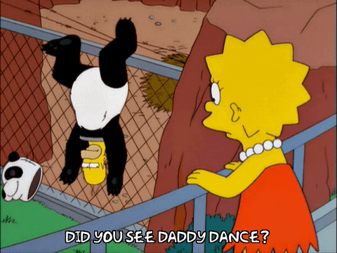 Homer Simpson Panda GIF - Find & Share on GIPHY