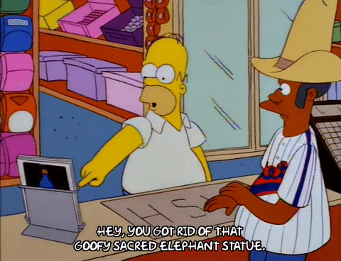 Hey Look At That Homer Simpson GIF - Find & Share on GIPHY