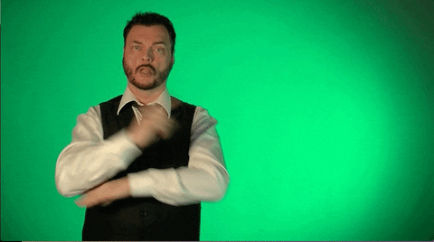 Boxing Day Asl GIF by Sign with Robert - Find & Share on GIPHY