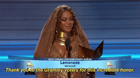 Beyonce The Grammys GIF by Recording Academy / GRAMMYs - Find & Share ...