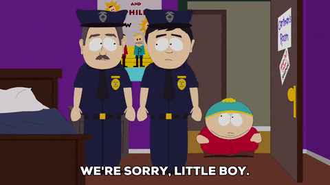 Eric Cartman Police GIF by South Park - Find & Share on GIPHY