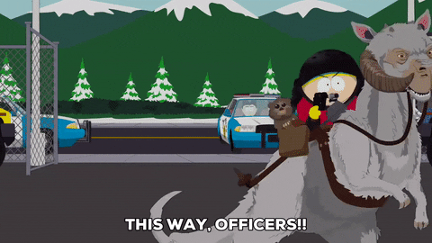 Eric Cartman Running GIF by South Park - Find & Share on GIPHY