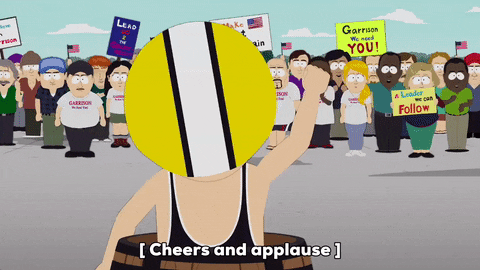 Way To Go Congrats GIF by South Park - Find & Share on GIPHY