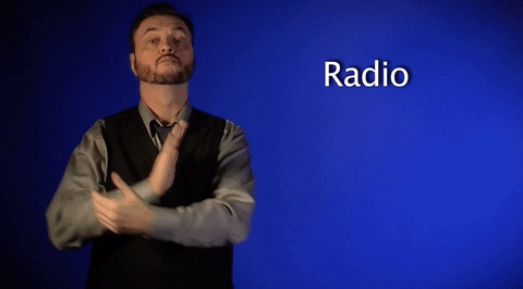 Sign Language Radio GIF by Sign with Robert - Find & Share on GIPHY
