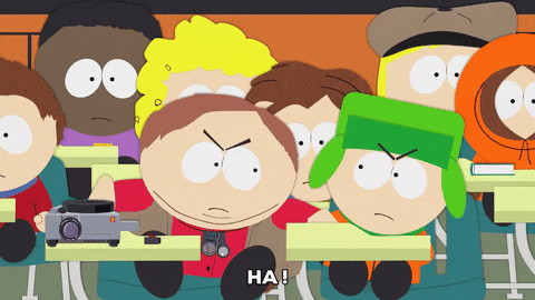 Kyle Broflovski Laughing GIF by South Park - Find & Share on GIPHY
