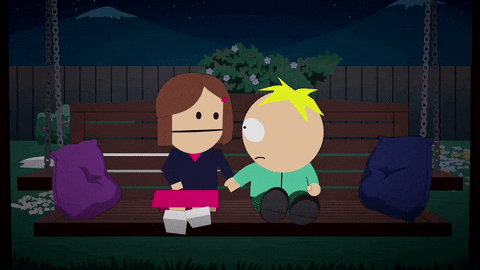Butters Stotch Kiss GIF by South Park - Find & Share on GIPHY