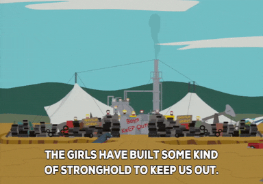 Girls Fort GIF by South Park - Find & Share on GIPHY