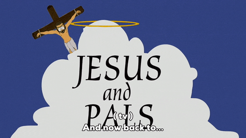 Jesus Tv Intro GIF by South Park - Find & Share on GIPHY