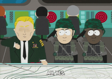 Men Army GIF by South Park - Find & Share on GIPHY