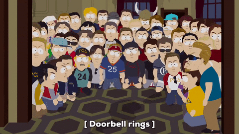 Crowd Screaming GIF by South Park - Find & Share on GIPHY