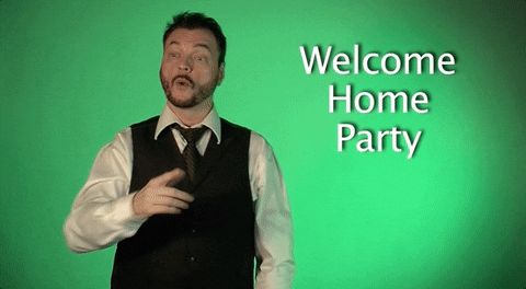 Welcome Home Animated Gif