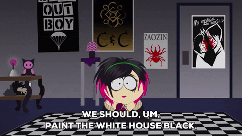 Emo Posters GIF by South Park - Find & Share on GIPHY
