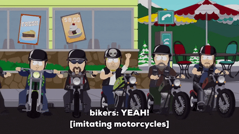 Gang Biker GIF by South Park - Find & Share on GIPHY