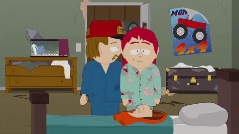 Resting Kenny Mccormick GIF by South Park - Find & Share on GIPHY
